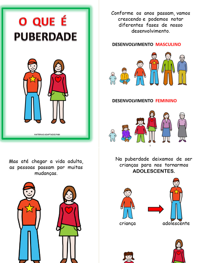 O QUE É PUBERDADE | PDF | Puberdade