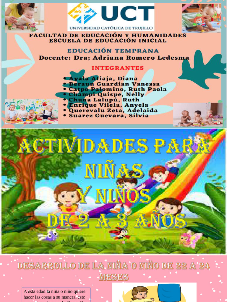 Actividades de 2 a 3 Años | PDF