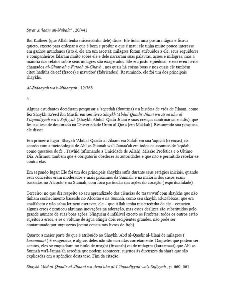 Siyar Al Laam e Nubala Siyar | PDF | Sufismo | Religiões abraâmicas