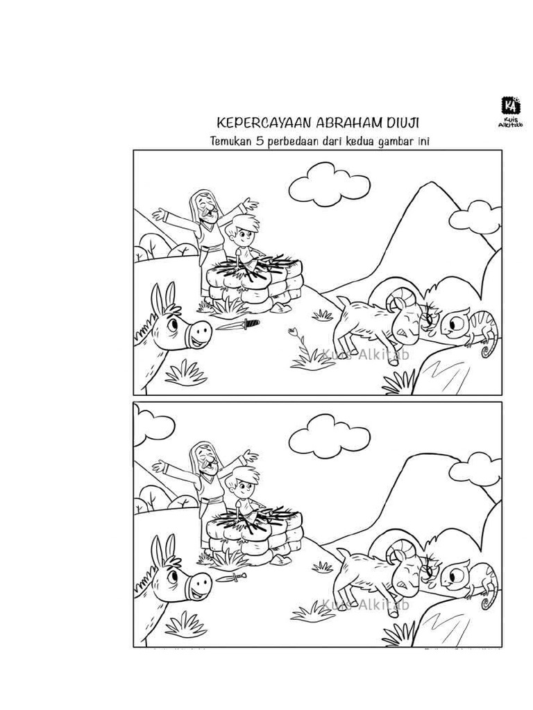 Mewarnai Gambar Ishak | PDF