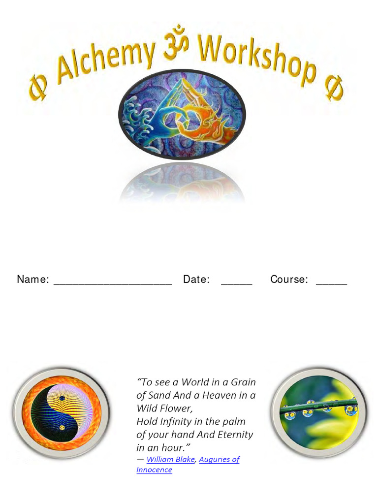 Alchemy 101 Workbook. Full Colour | PDF | Sodium Hydroxide | Filtration