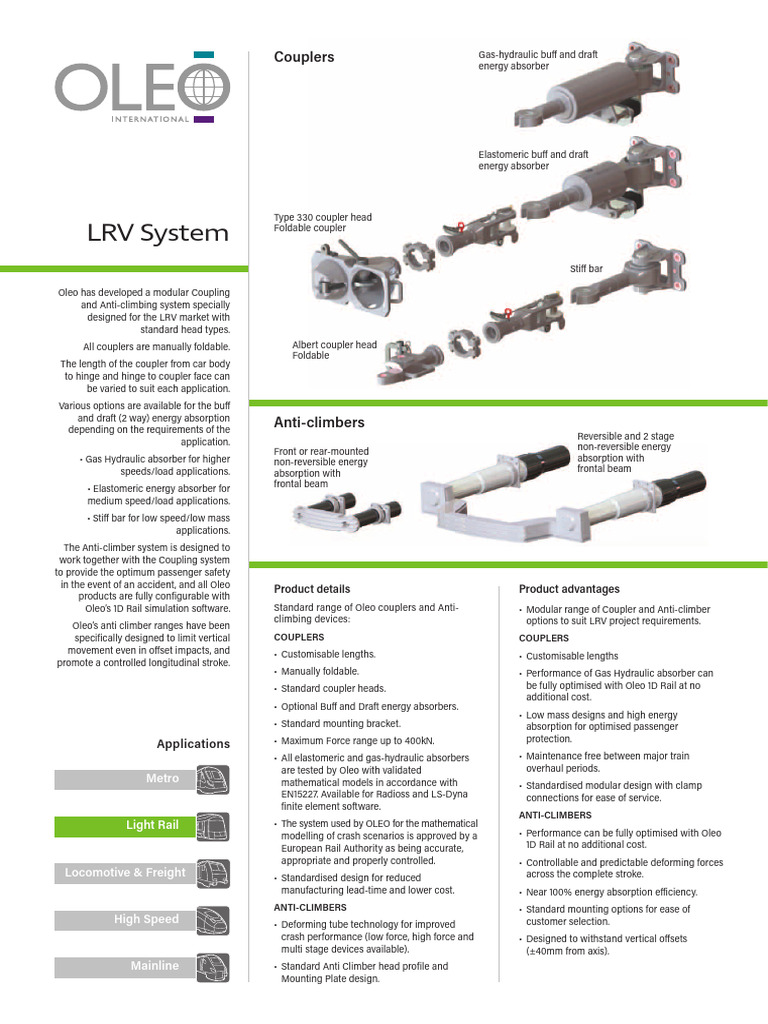 LRV System 2 Page Data Sheet Lo Res | PDF
