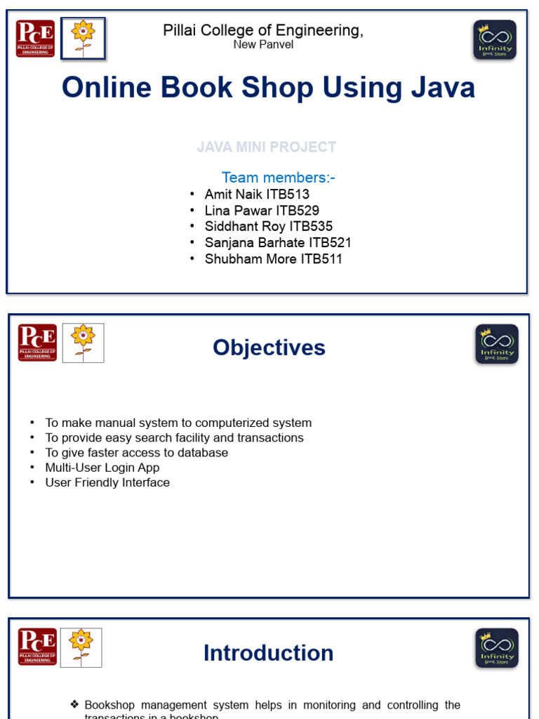 IBS Java Project | PDF