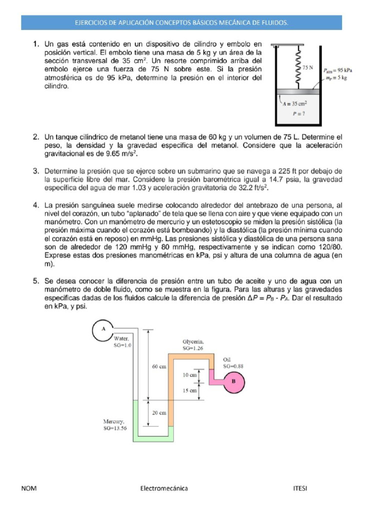 Mecánica de Fluidos | PDF