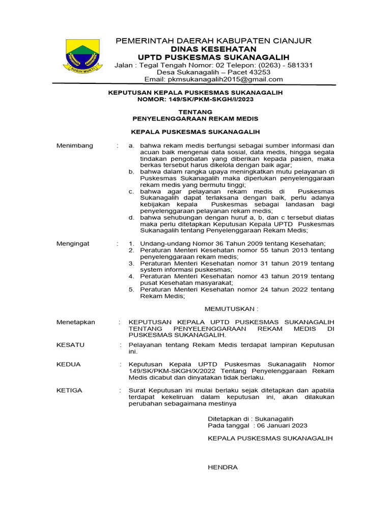 SK Penyelenggaraan RM 2023 | PDF