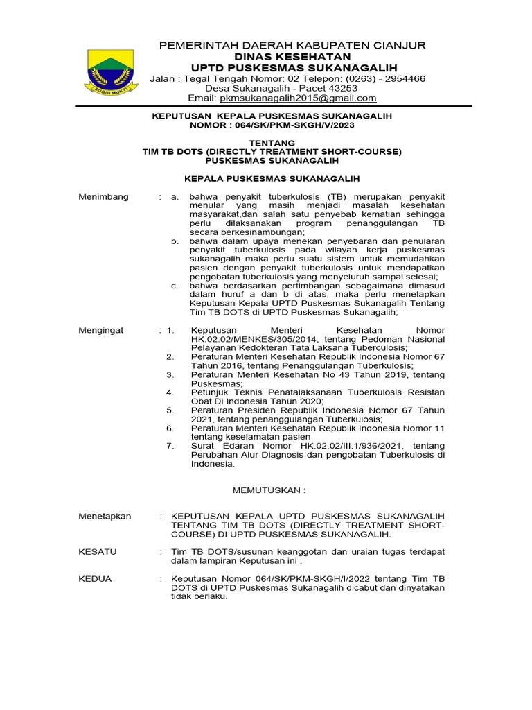 SK Tim TB Dots | PDF