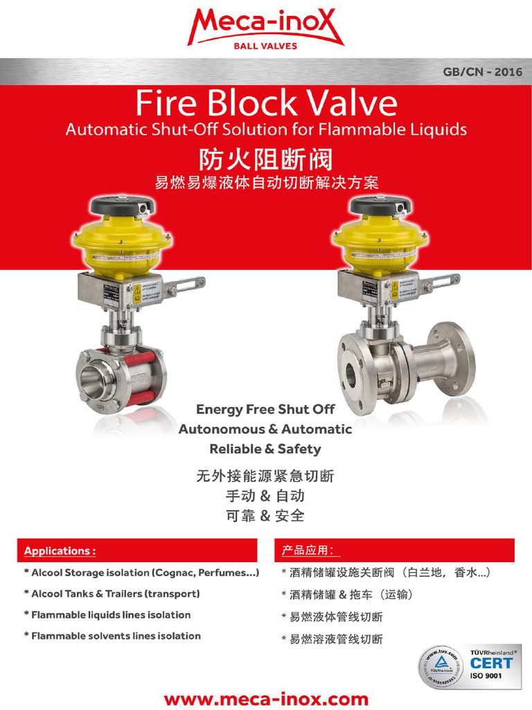 Meca-Inox Product - PS4 Fire Block - GB - CN - V201605 | PDF