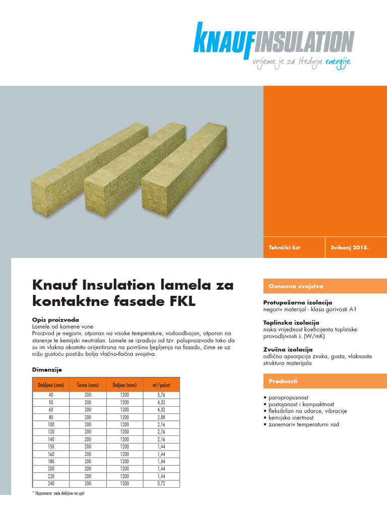 Ki FKL NB Tehnicki List 1 | PDF