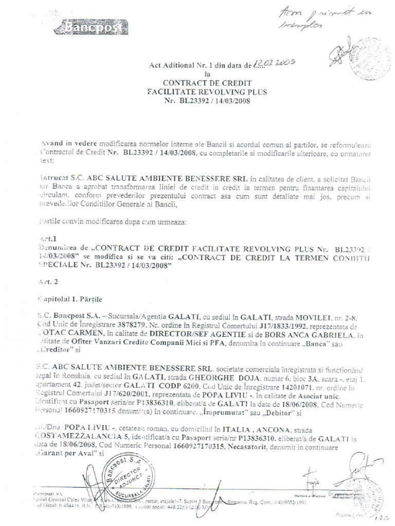 Act Aditional Pag 130-124 | PDF