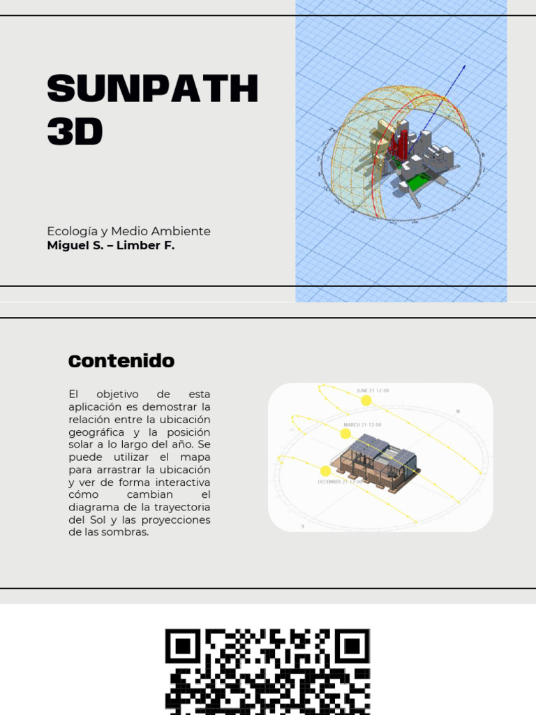 Interacción Solar en SunPath 3D | PDF | Métodos y materiales de enseñanza | Informática