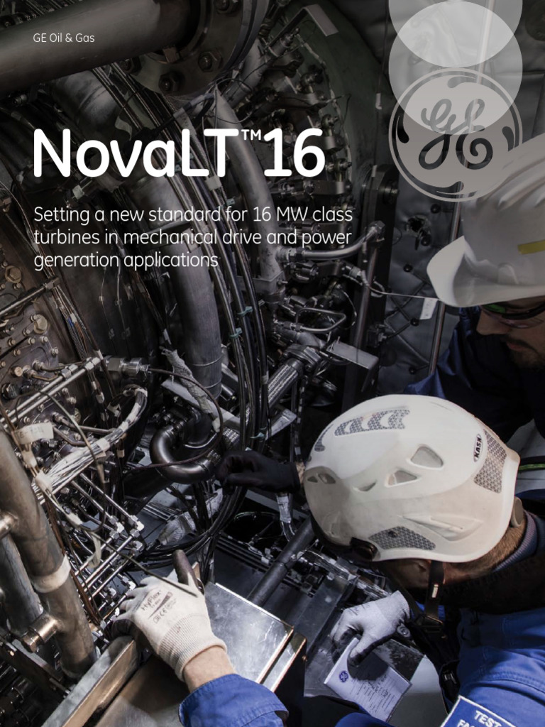 Ge Novalt16 Gas Turbine Brochure | PDF | Gas Turbine | Engines