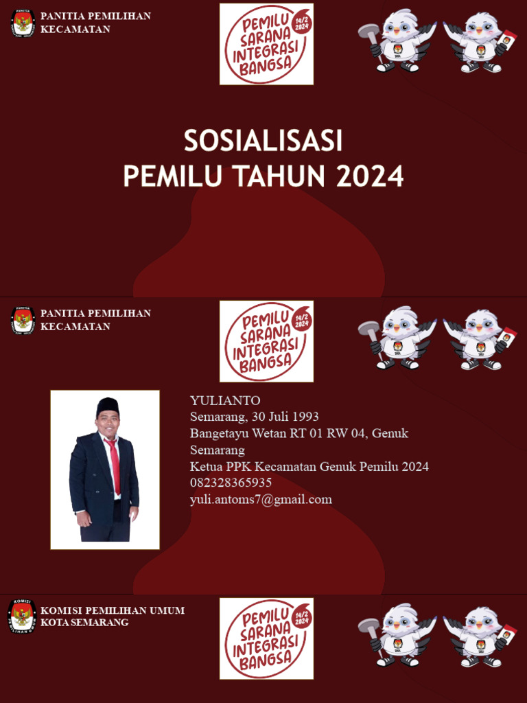 Sosialisasi Pemilu 2024 | PDF