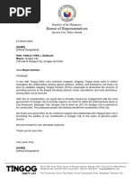 Tesda Letter of Intent | PDF