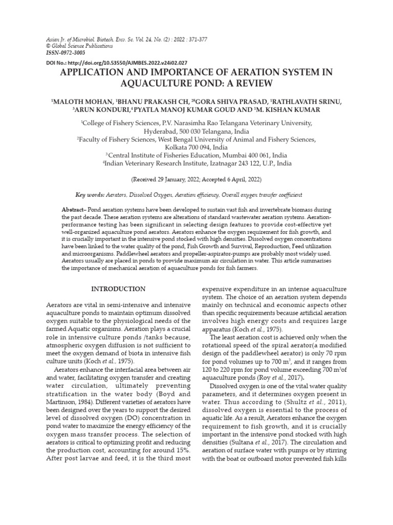 Aj 27 | PDF | Water | Pond