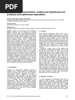 Porphyry Copper Vein Types Explained | PDF | Minerals | Geology