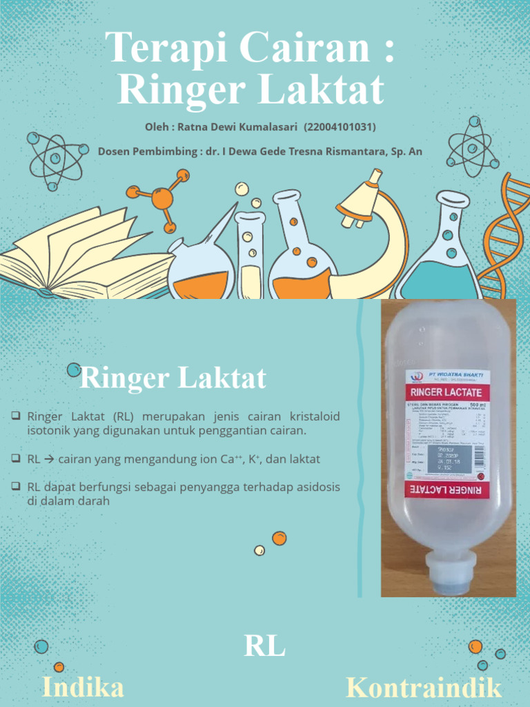 Terapi Cairan Ringer Laktat - Ratna Dewi K | PDF