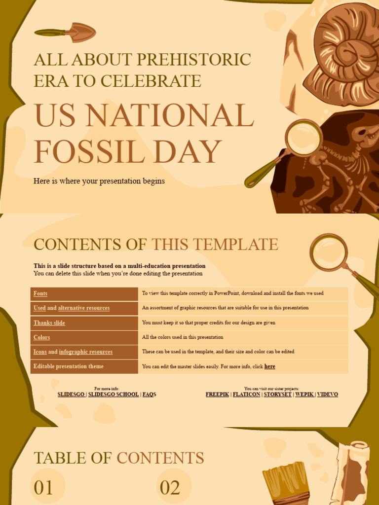 All About Prehistoric Era To Celebrate US National Fossil Day by ...