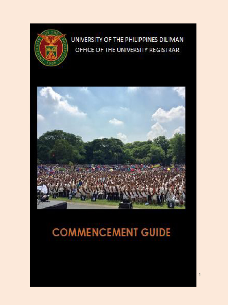 2023 Commencement Guide - Final | PDF