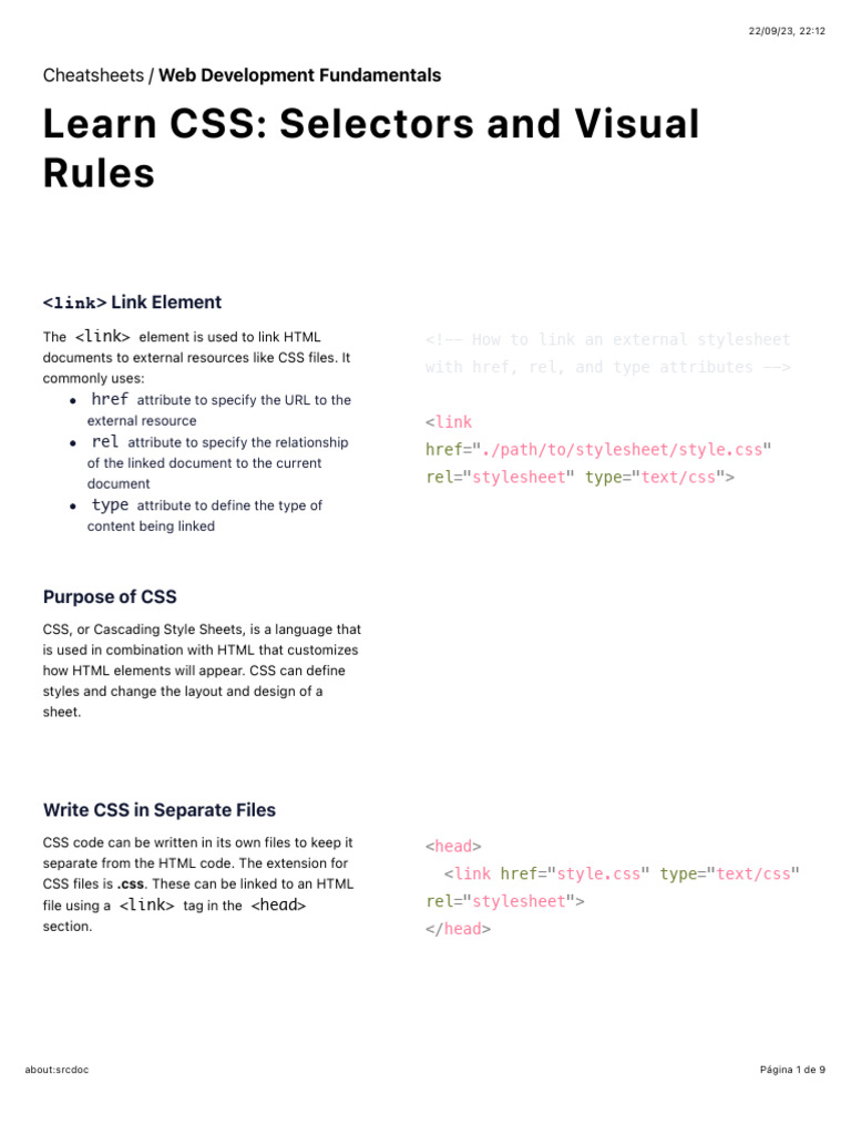 Web Development Fundamentals Learn Css Selectors And Visual Rules