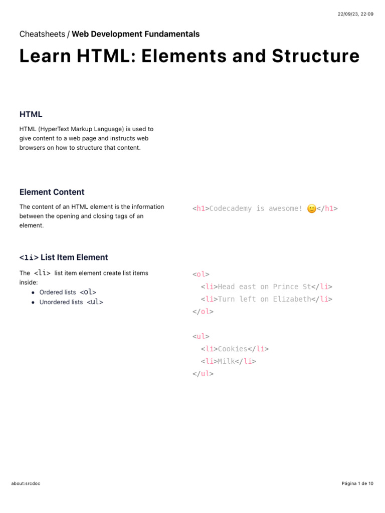 Web Development Fundamentals: Learn HTML: Elements and Structure ... Web Development Fundamentals: Learn HTML: Elements and Structure ...