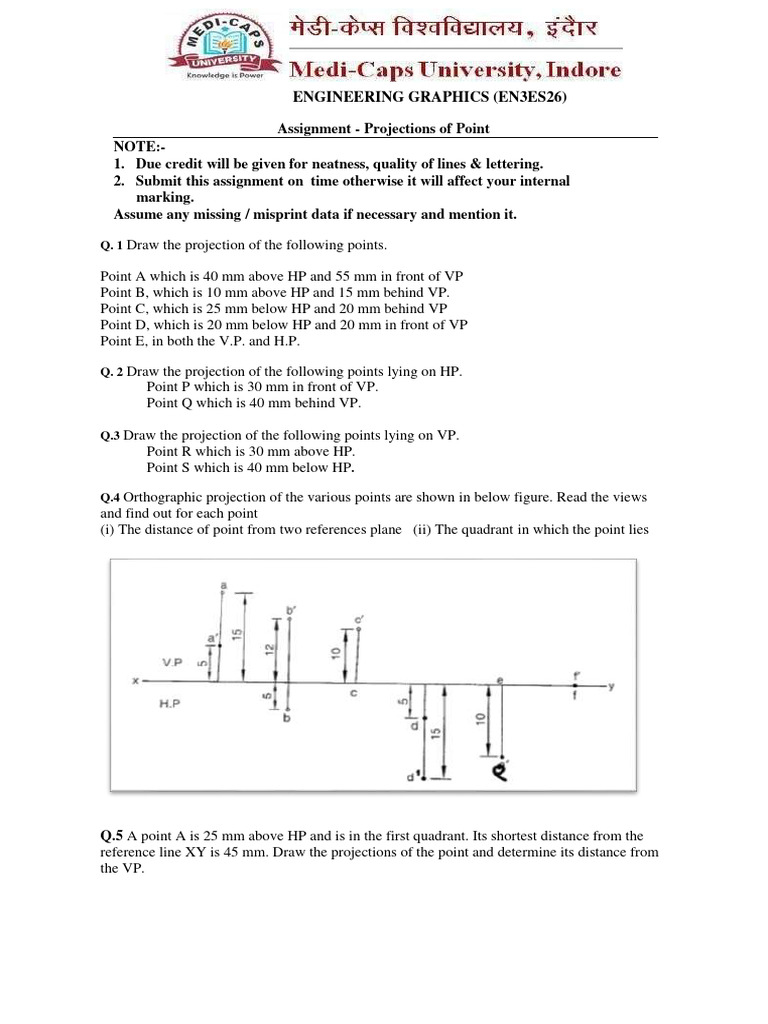 Updated Eg Assignment Sheet And Autocad Exercises Pdf Cartesian