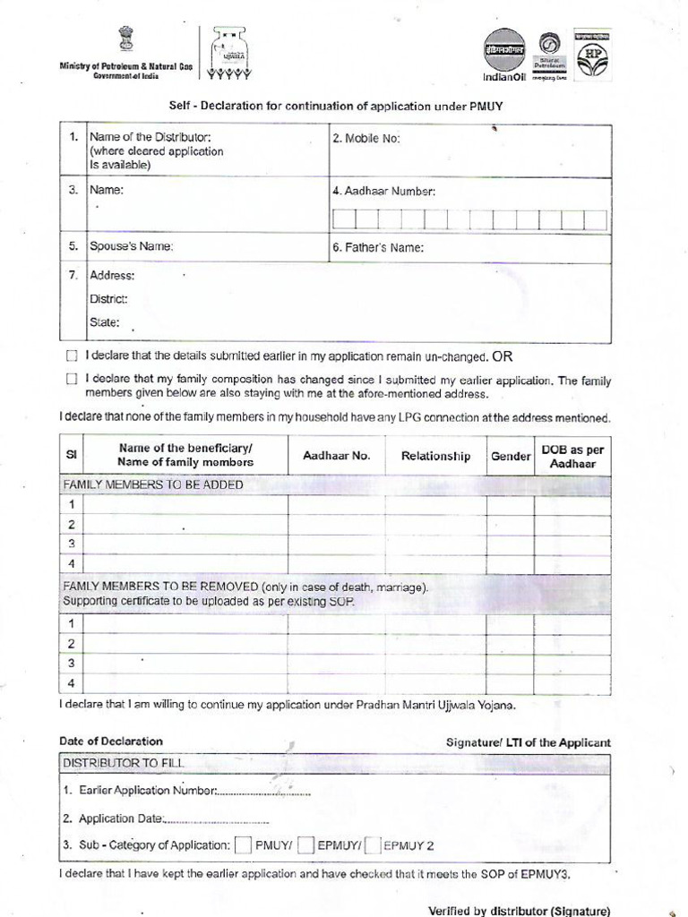 Scan Self Declaration | PDF