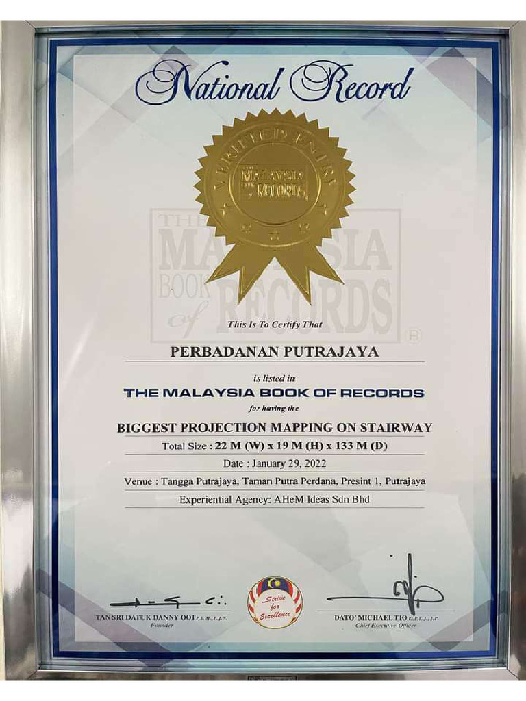 MBOR Biggest Projection Mapping On Stairway | PDF