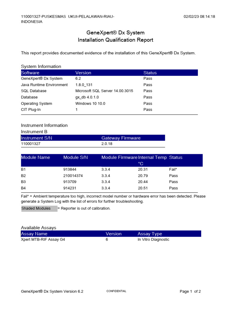 Installation - Qualification - 2023.02.02 - 08.14.18 Modul 1 | PDF ...