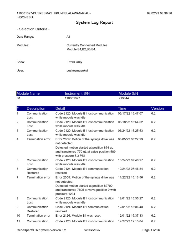 GX System Log 2023.02.02 08.38.38 | Download Free PDF | Computing | Mechanical Engineering