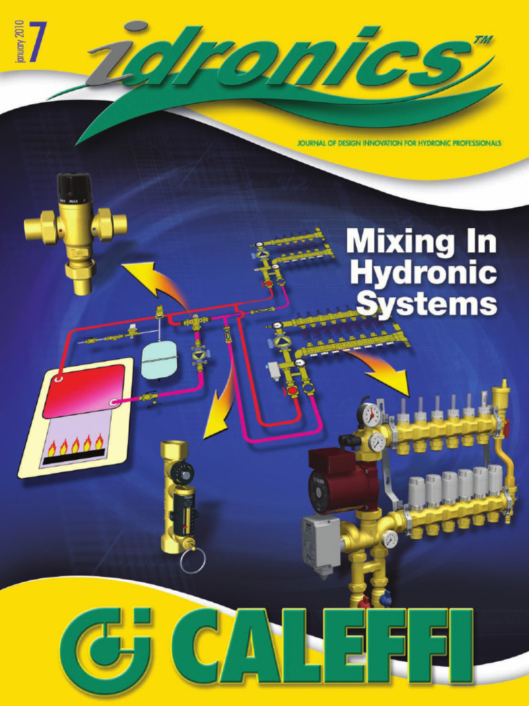 Idronics 7 NA Mixing in Hydronic Systems | PDF | Boiler | Fluid Dynamics