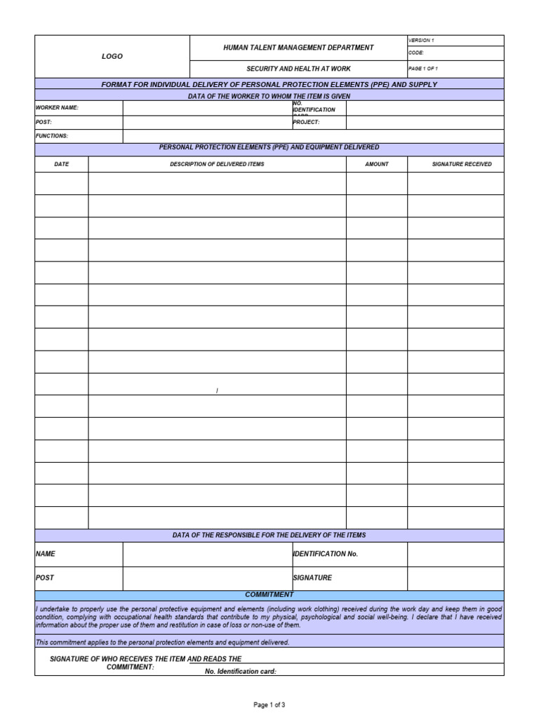 Epp Delivery Format and Personal Provision BRC | PDF | Microsoft Excel ...