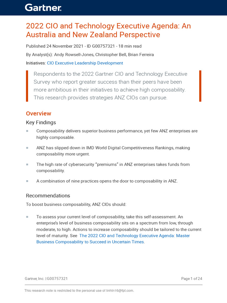 2022 CIO and Technol 757321 NDX | PDF