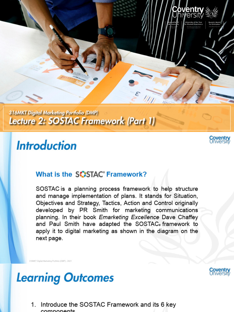 316MKT Full Time - Lecture 2 (SOSTAC Framework Part 1) | PDF | Digital ...