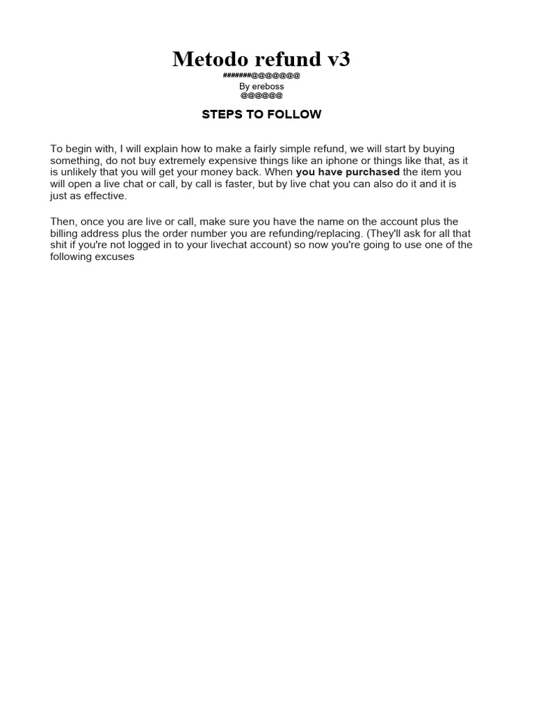 Definitive Amazon Method-1 | PDF