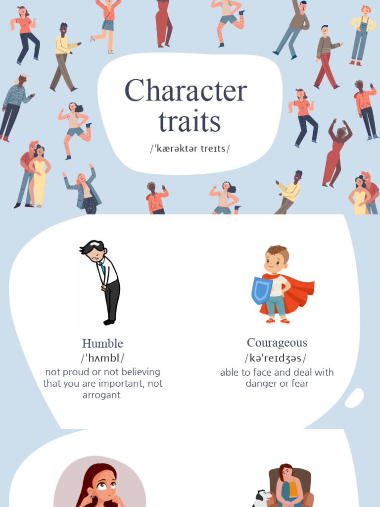 Character Traits | PDF | Extraversion And Introversion | Psychological Theories