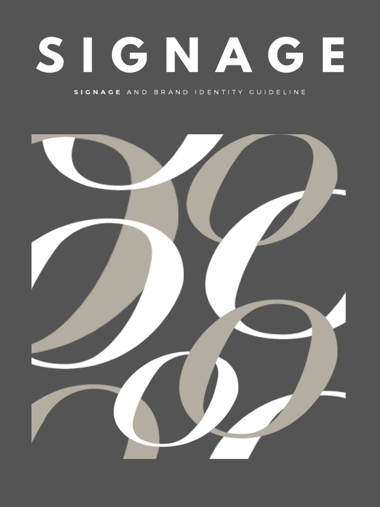 8) Oakwood Signage Guideline 2021 | PDF | Logos | Brand