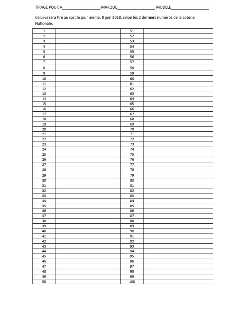 Tombola | PDF