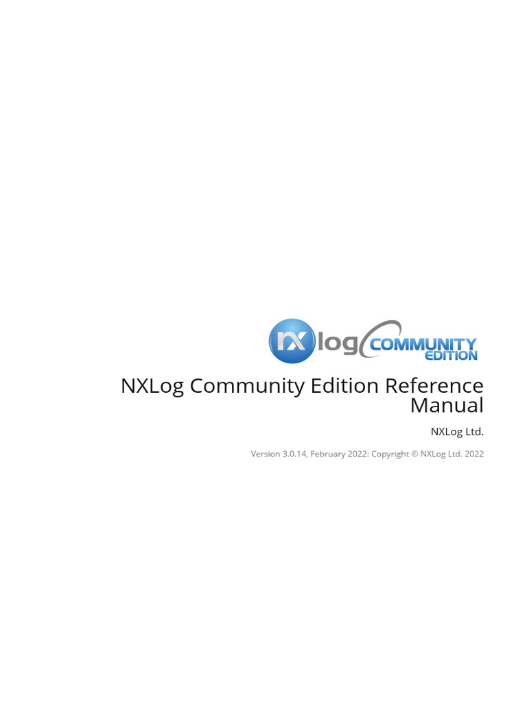 Nxlog Reference Manual | PDF | Computing | Computer Architecture