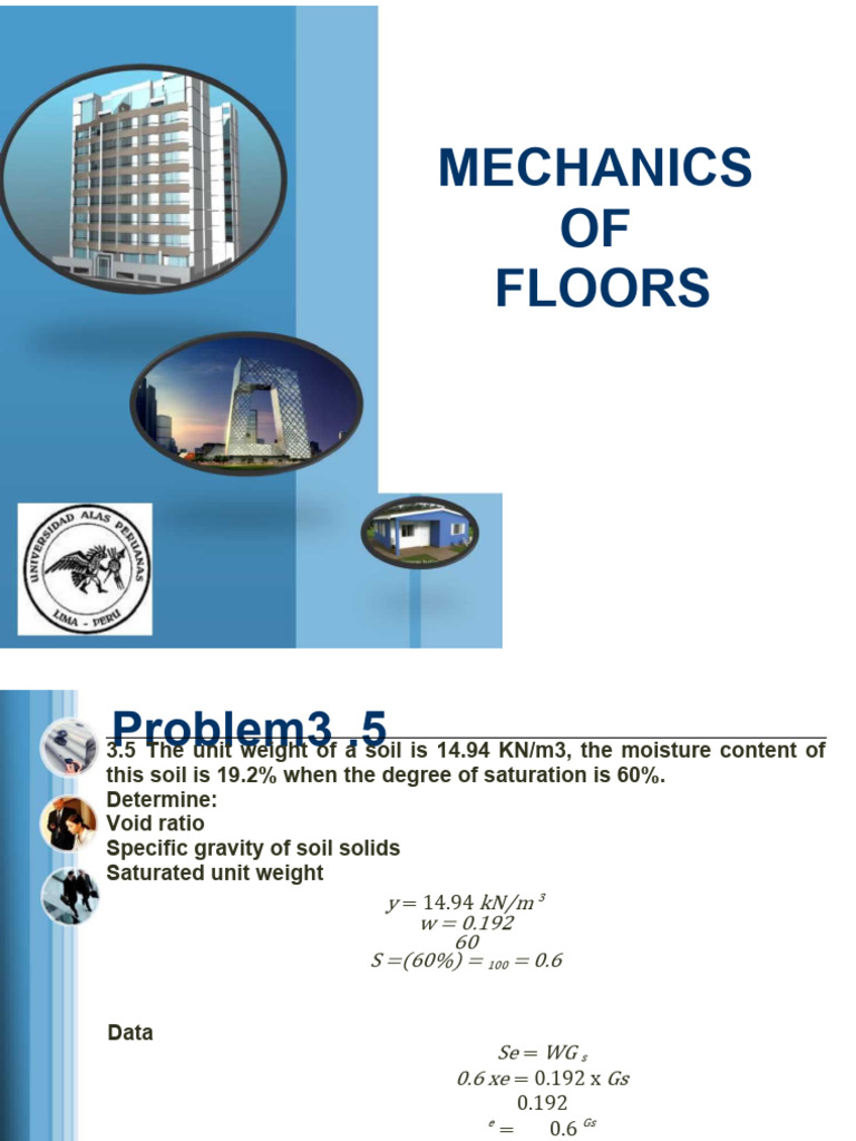 Soil Mechanical Problems Solved | PDF | Density | Physical Quantities Soil Mechanical Problems Solved | PDF | Density | Physical Quantities