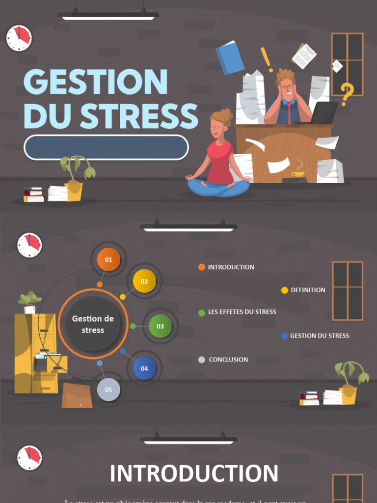 gestion du stress | PDF | Stress (Biologie) | Physiologie