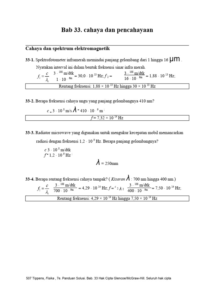 Tippens Physics 7e Solutions 33 PDF | PDF
