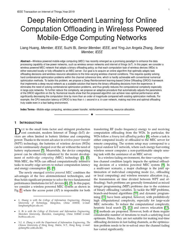 Deep Reinforcement Learning For Online | PDF | Mathematical Optimization | Deep Learning