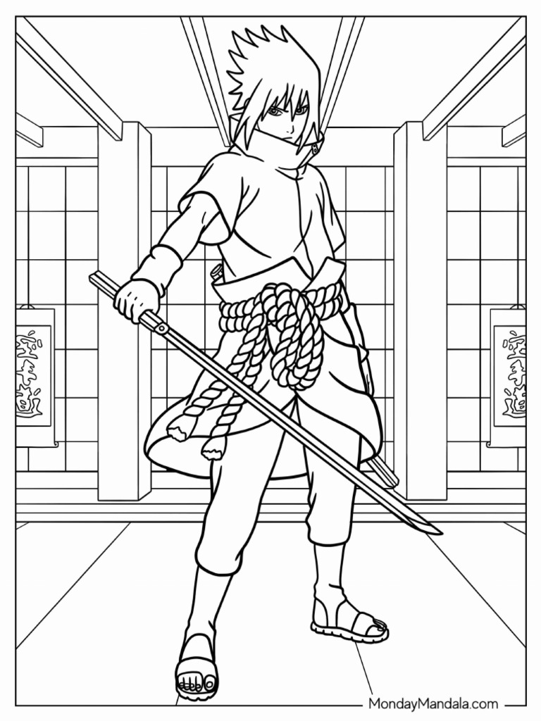 Uchiha Sasuke Holding The Kusanagi | PDF