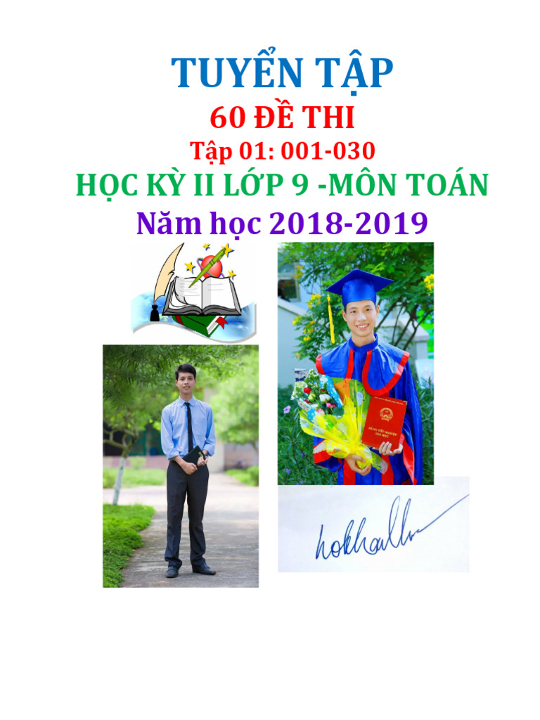 60 đề thi HKII lớp 9 001-030 | PDF