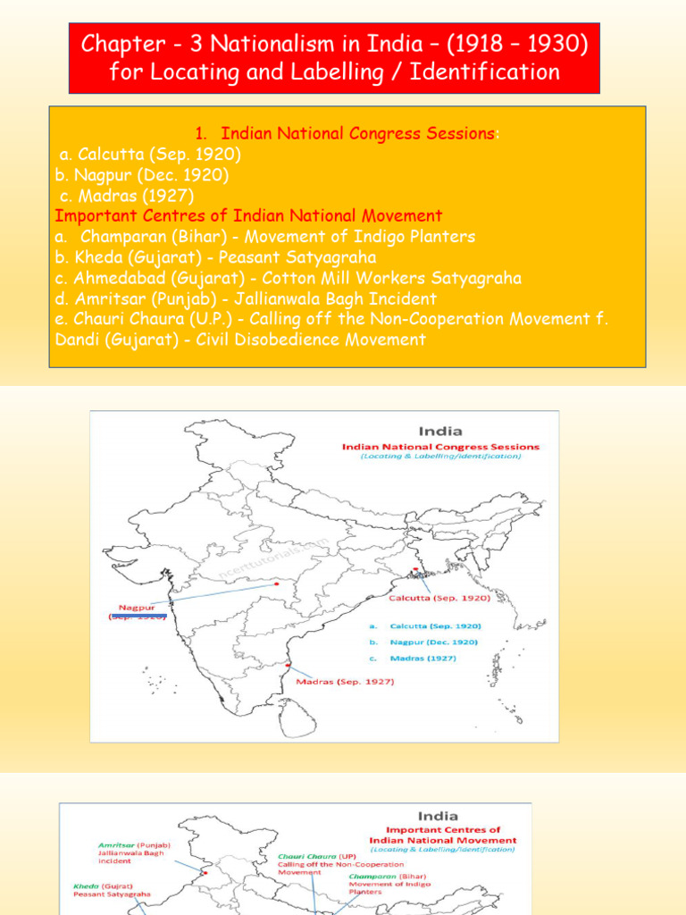 Map Skills Class 10 Geography | PDF