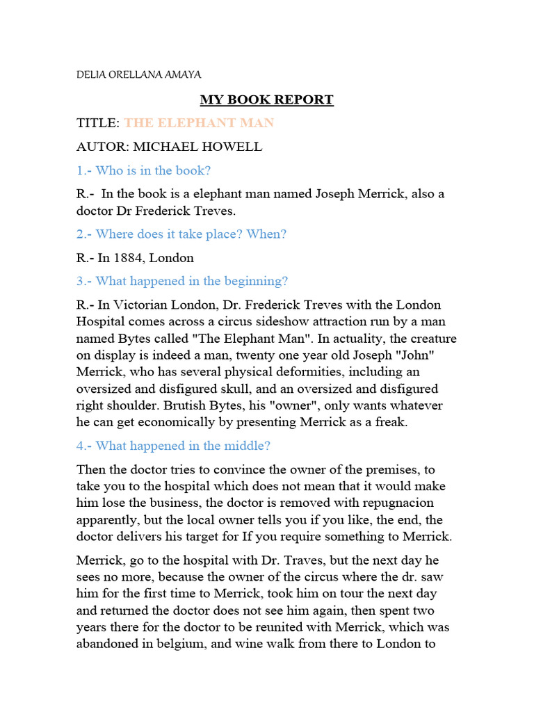 The Elephant Man | PDF