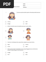 Soal Sem 1 PKN True Kelas 2 Kurikulum Merdeka | PDF