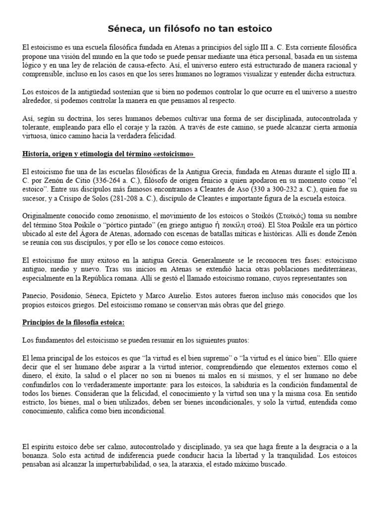 Séneca | PDF