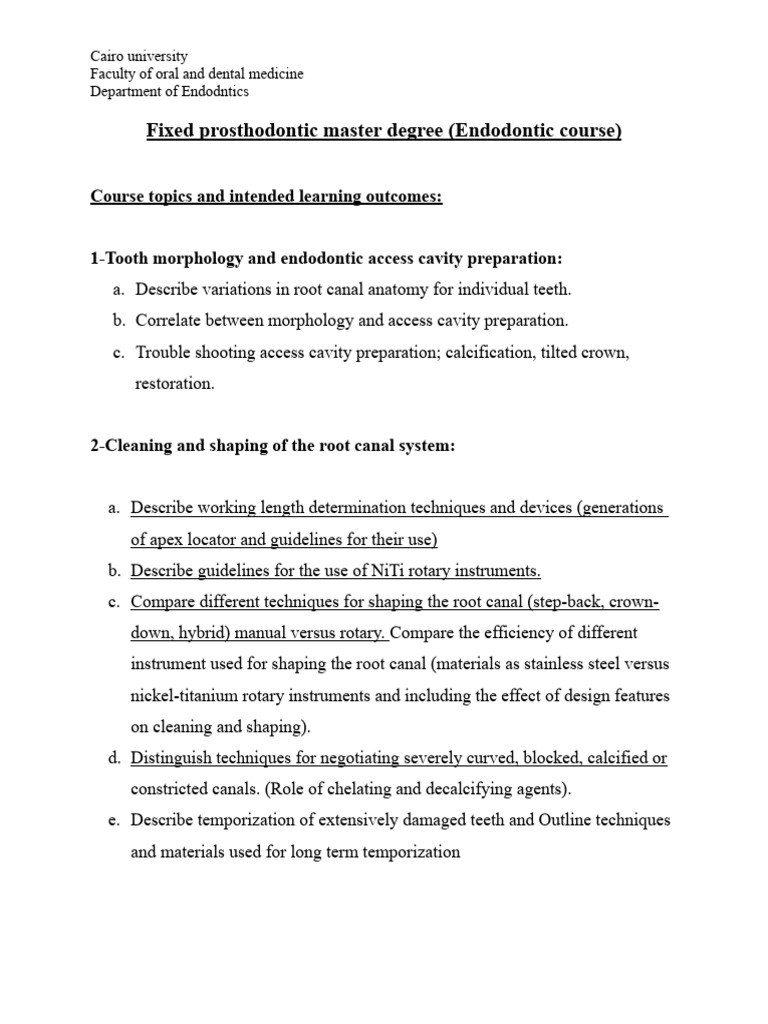 Crown Master Endo Specific - 15.16 | PDF | Health Care | Medical ...