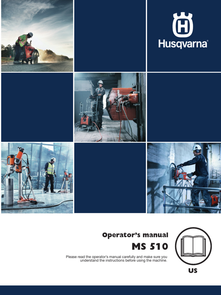 Husqvarna MS510 Operator's Manual | PDF | Silicon Dioxide | Switch